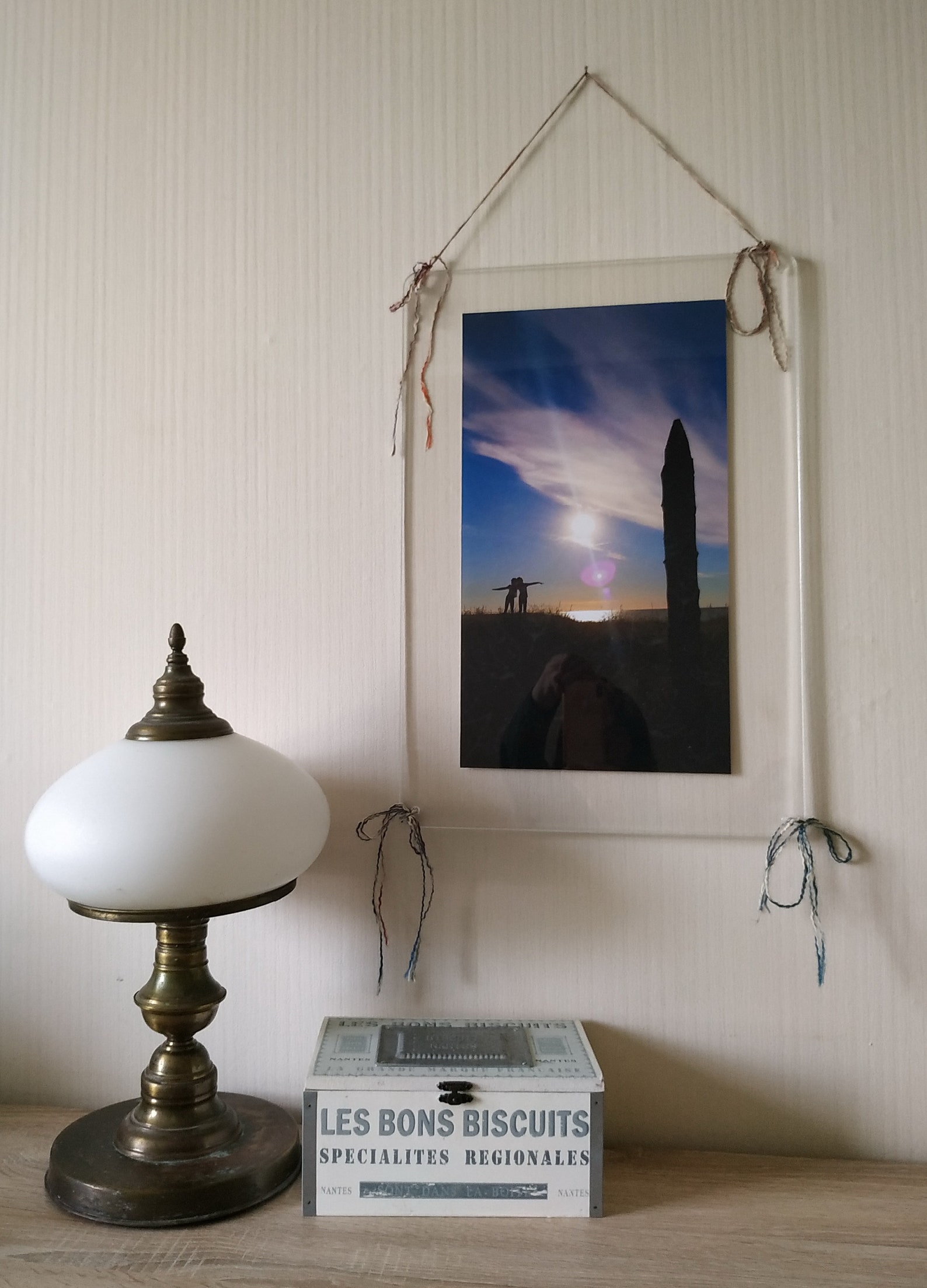 Photo or Collage Frame Transparent Board With Oval Oak - Etsy