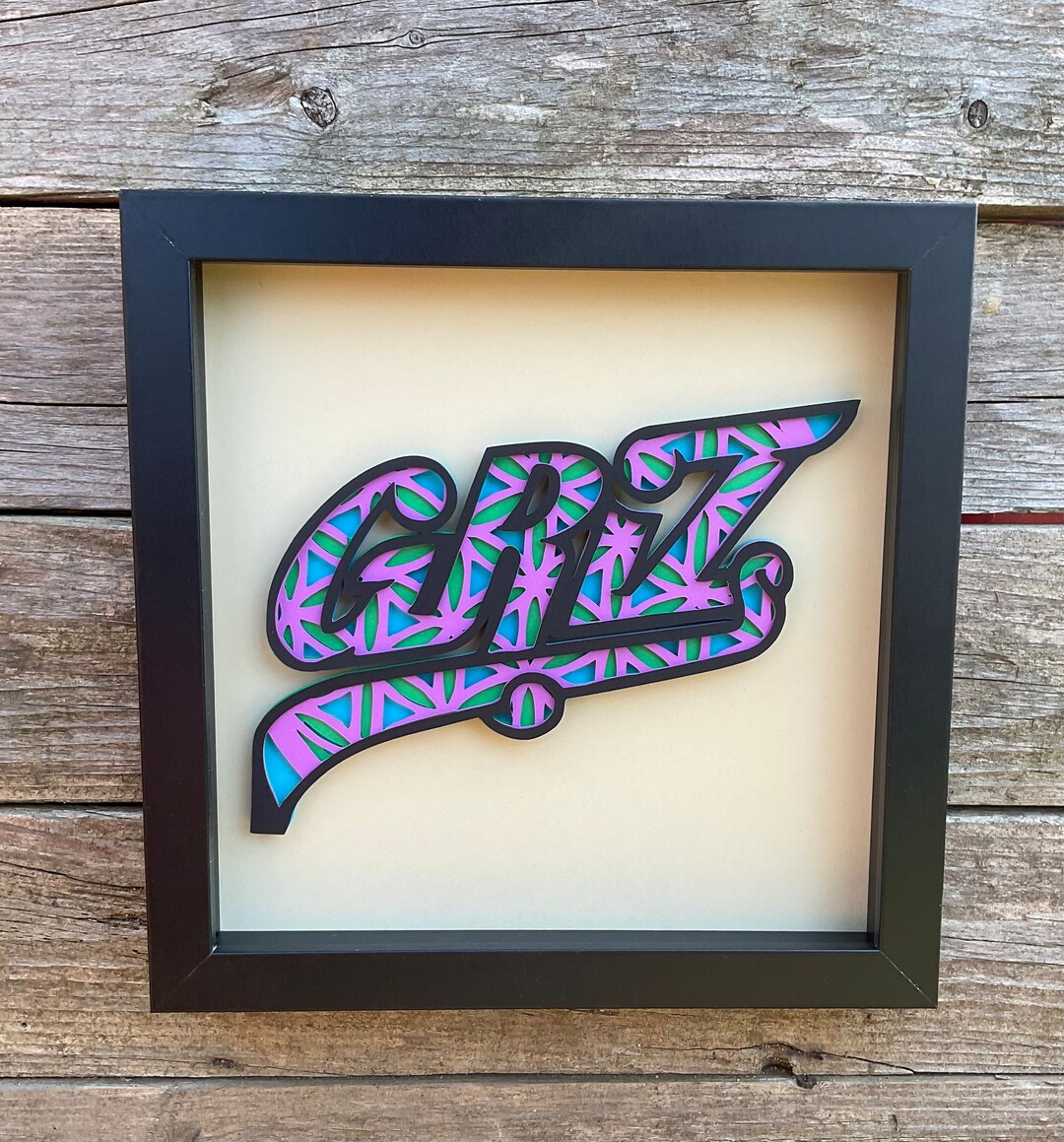 Griz 3D Flower of Life Wall Art - Etsy