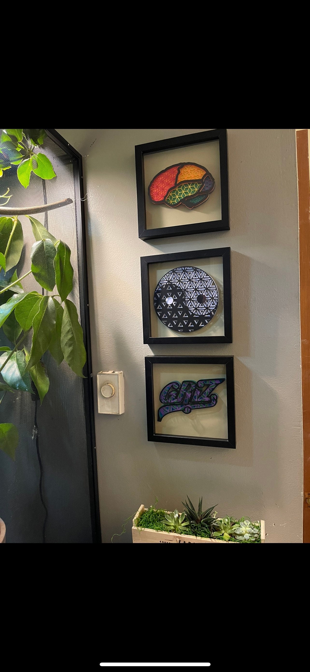 Griz Rainbow Brain Inspired Layered Art EDM Art Music Art - Etsy