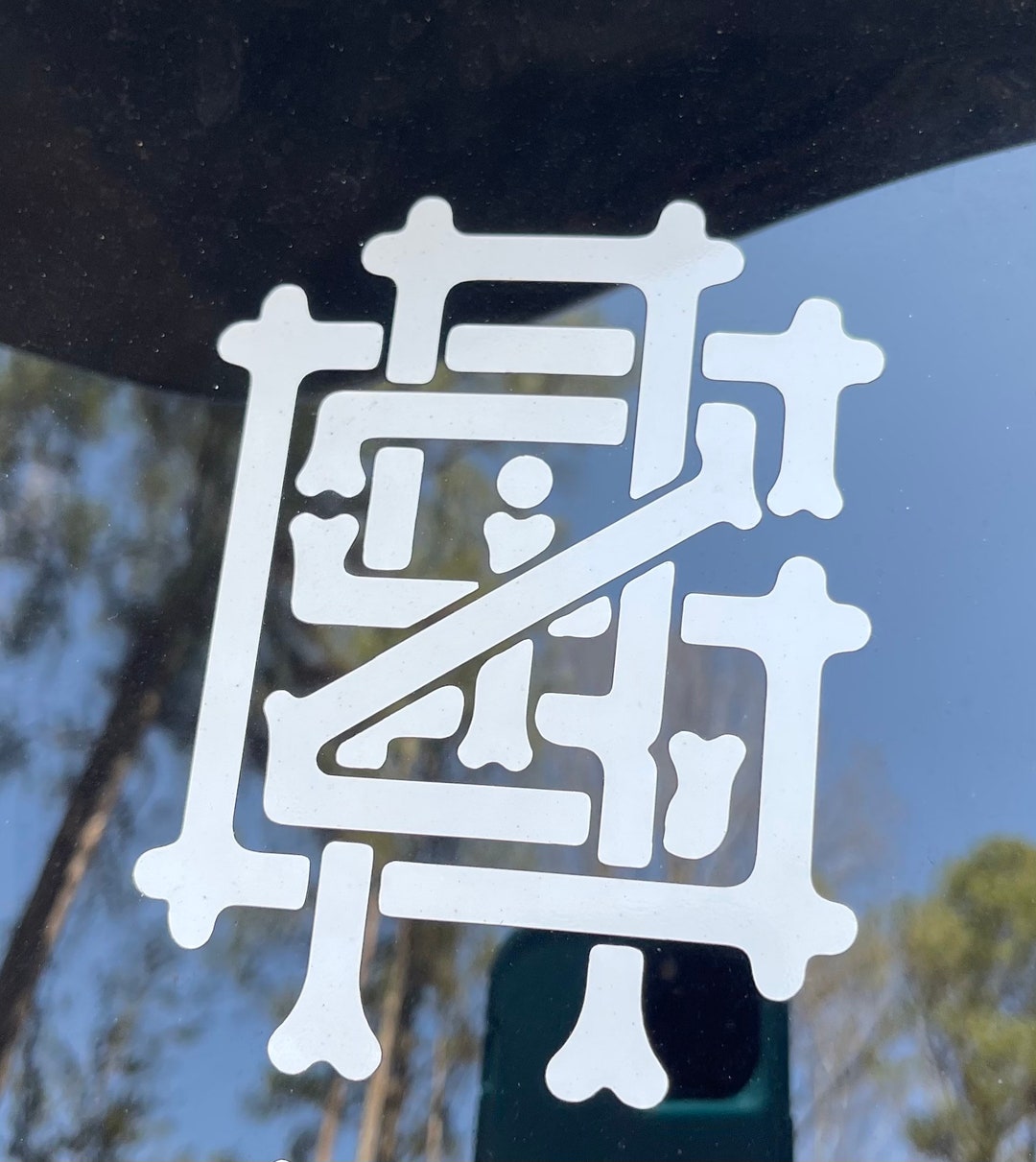 Griz Bones Decal - Etsy