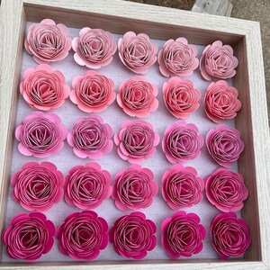 Teacher Custom Classroom Decor | Teacher Colorful Flower Shadow Box ...