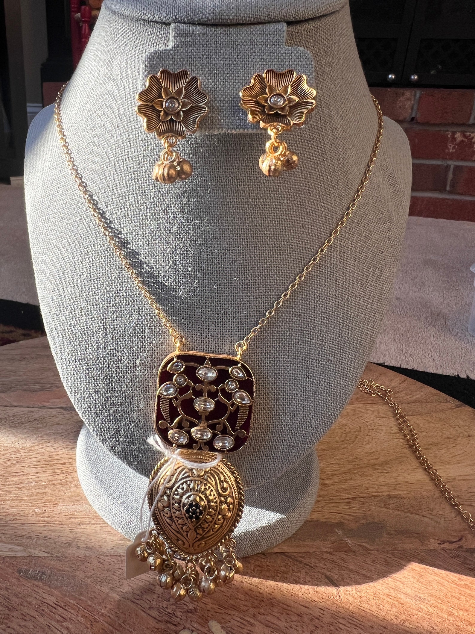 Pendants /designer Pendants/kundan Pendant /pearls Chandbali/pakistani ...