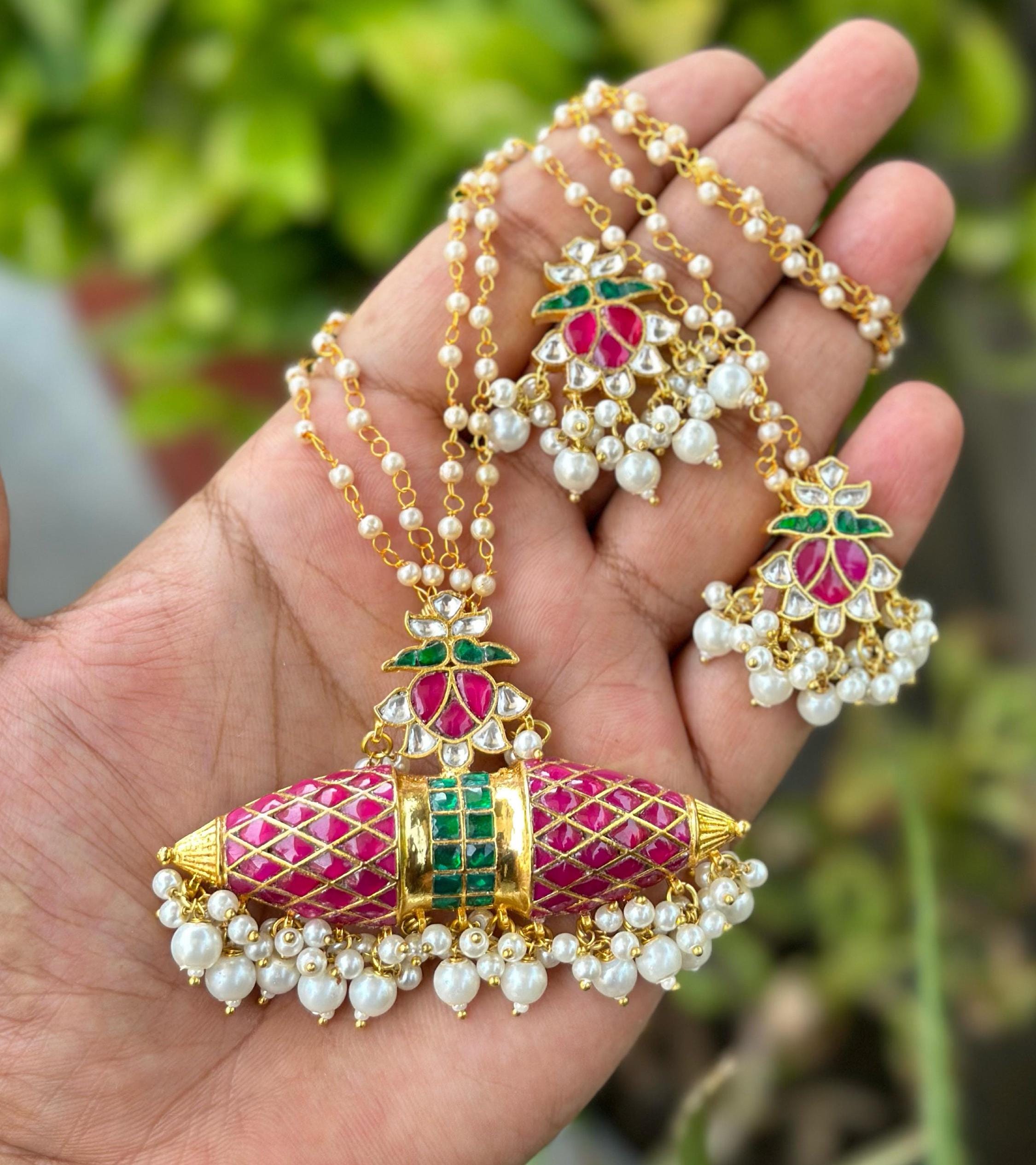 Sabyasachi Inspired Jewelry Set,sabyasachi Choker/long Sabhya Necklace ...