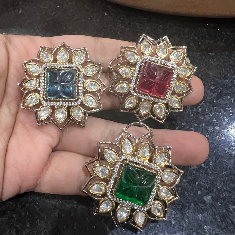 Indian Earrings - Etsy