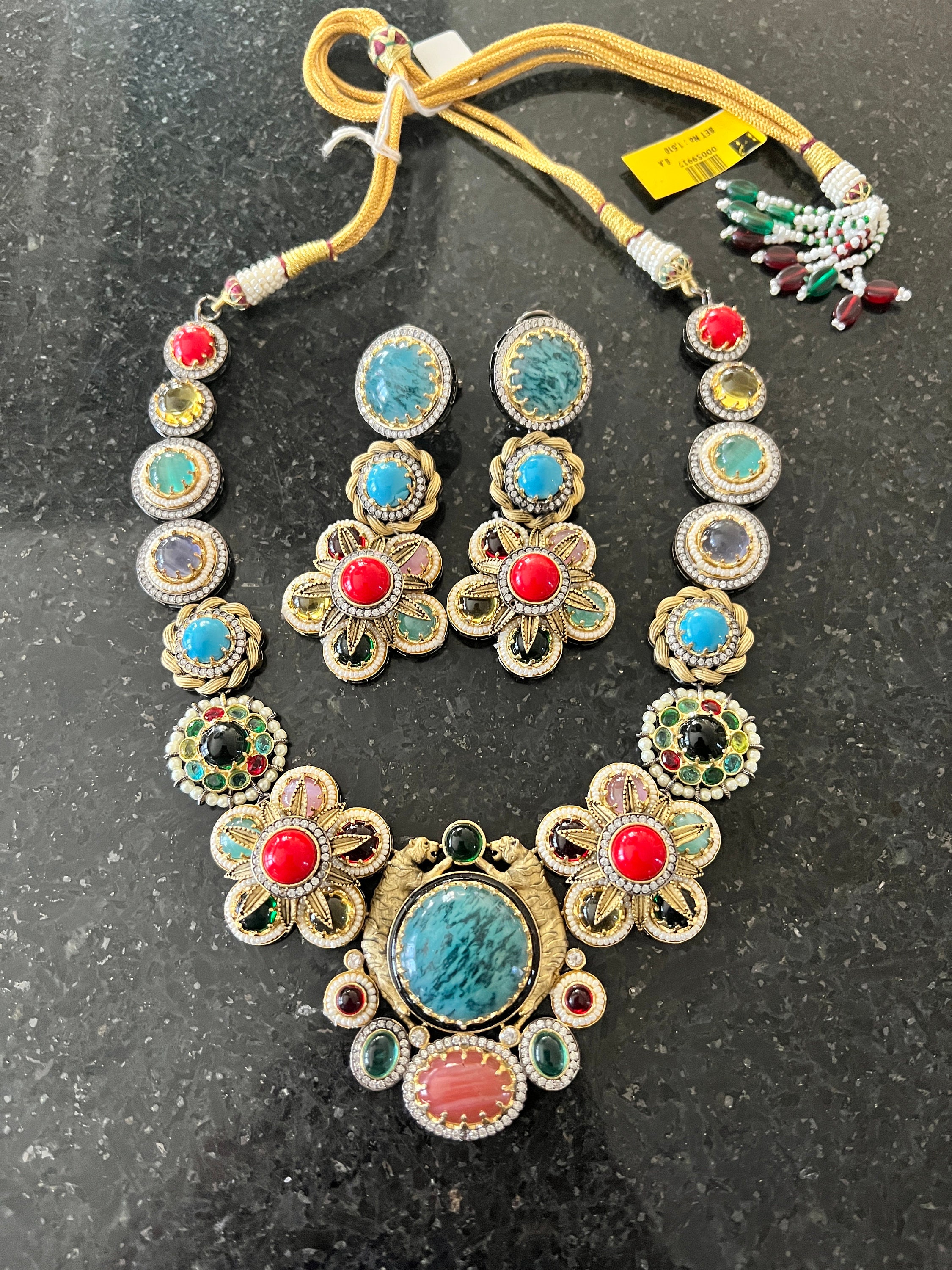 Sabyasachi Inspired Jewelry Set,sabyasachi Choker/long Sabhya Necklace ...