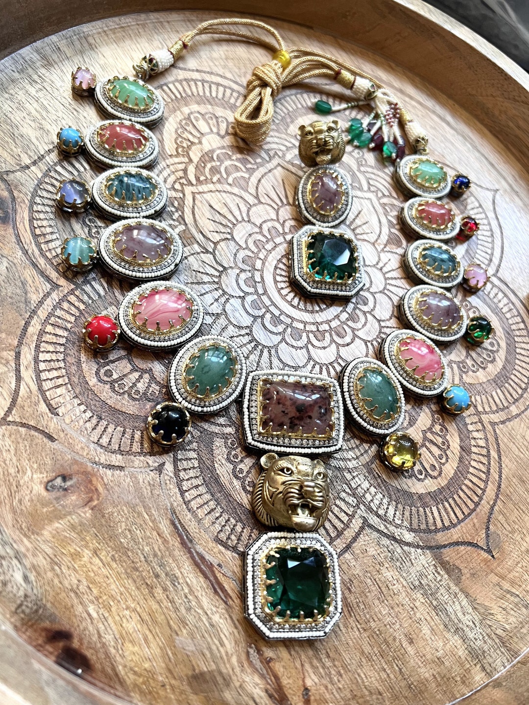 Sabyasachi Inspired Jewelry Set,sabyasachi Choker/long Sabhya Necklace ...