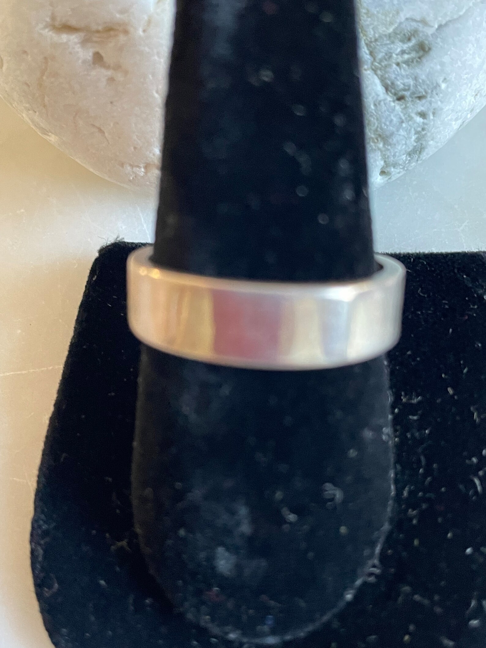 Vintage Native American Navajo Wave Sterling and 14K Gold Ring Size 12 ...