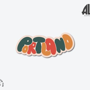 Portland Sticker - Oregon Sticker - Etsy