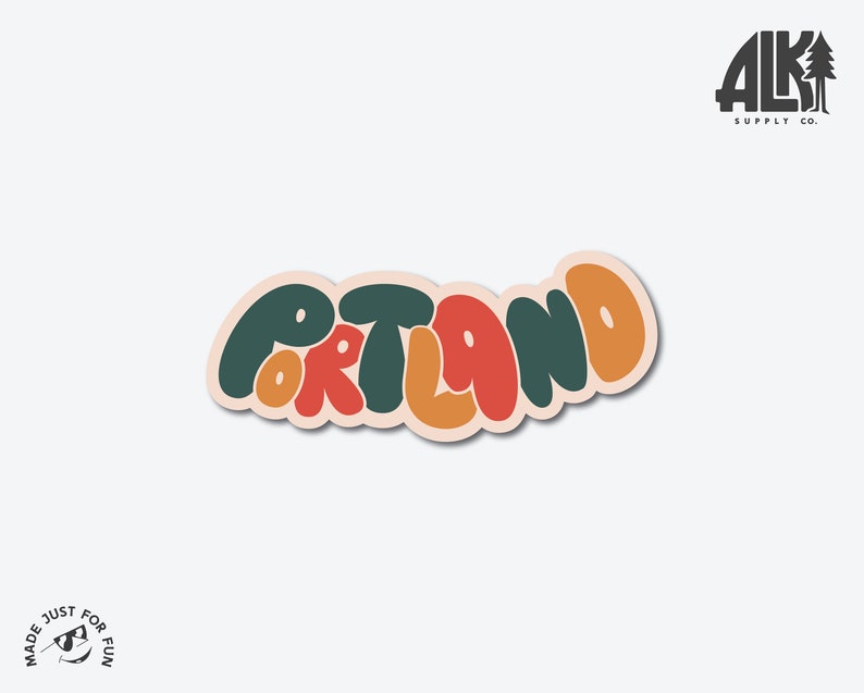 Portland Sticker Oregon Sticker - Etsy