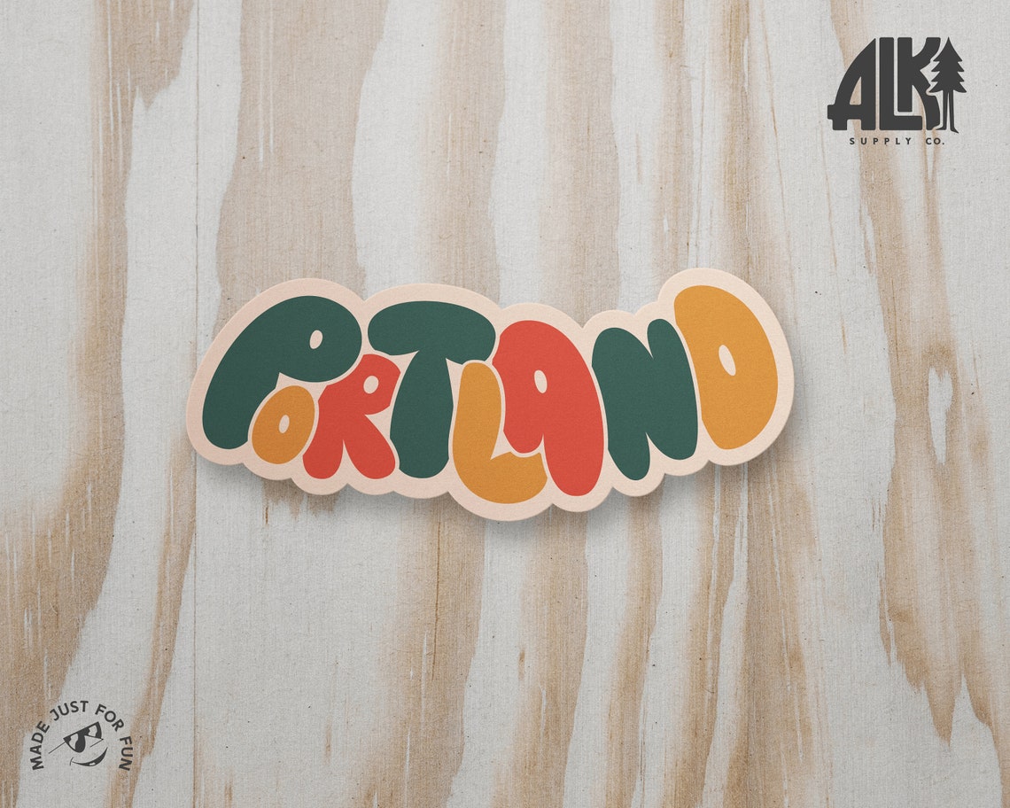 Portland Sticker Oregon Sticker | Etsy