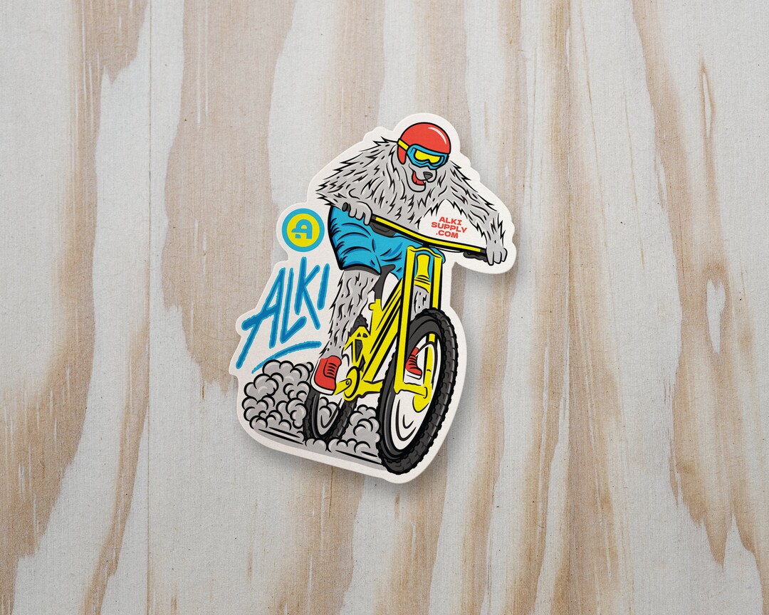 Mountain Bike Decal - Mutt MTB Sticker - Etsy