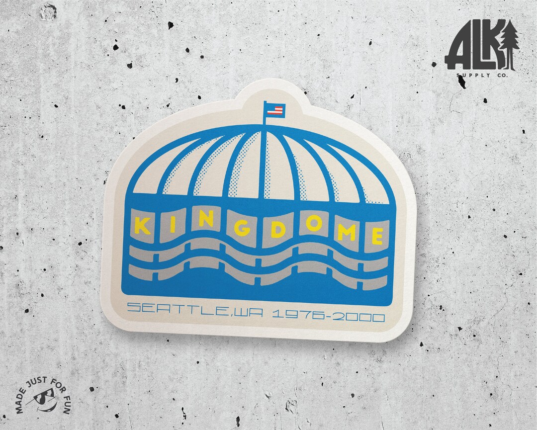 Seattle Sticker - Kingdome Sticker - Etsy