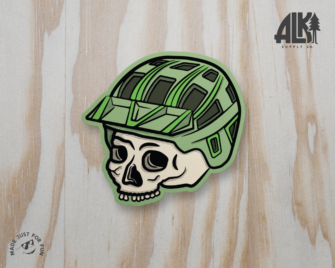 Mountain Bike Sticker - Mountain Biker Decal - Etsy
