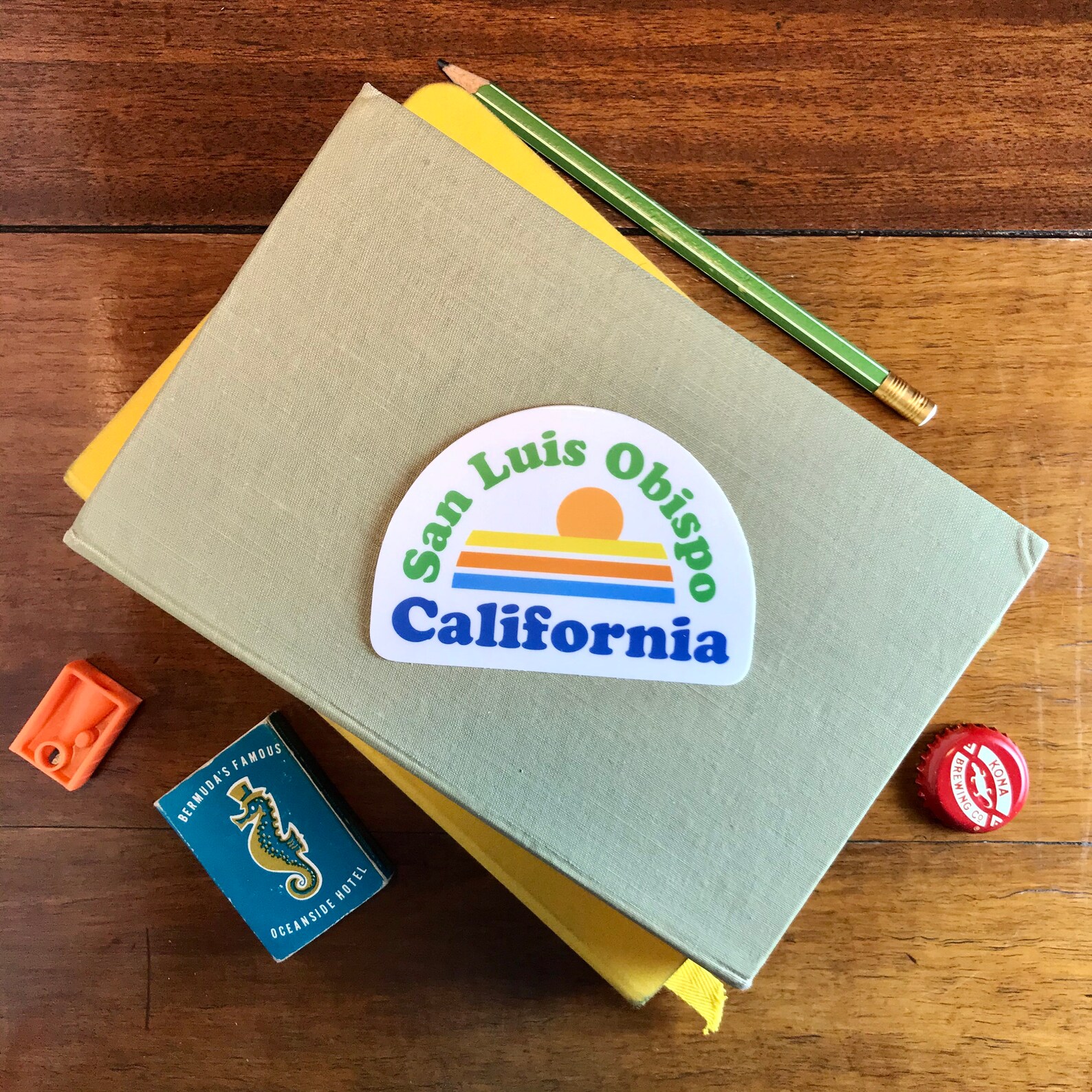 San Luis Obispo Sticker - Central Coast Sticker - Etsy