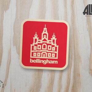 Bellingham Sticker - Bellingham City Hall Decal - Etsy