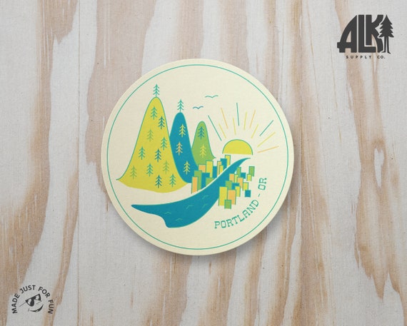 Portland Sticker Oregon Sticker | Etsy