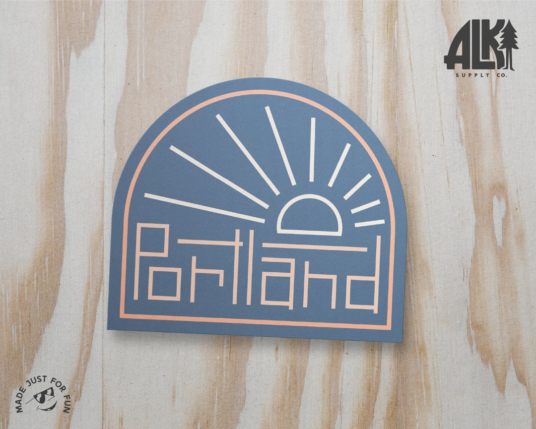 Portland Sticker - Oregon Sticker - Etsy