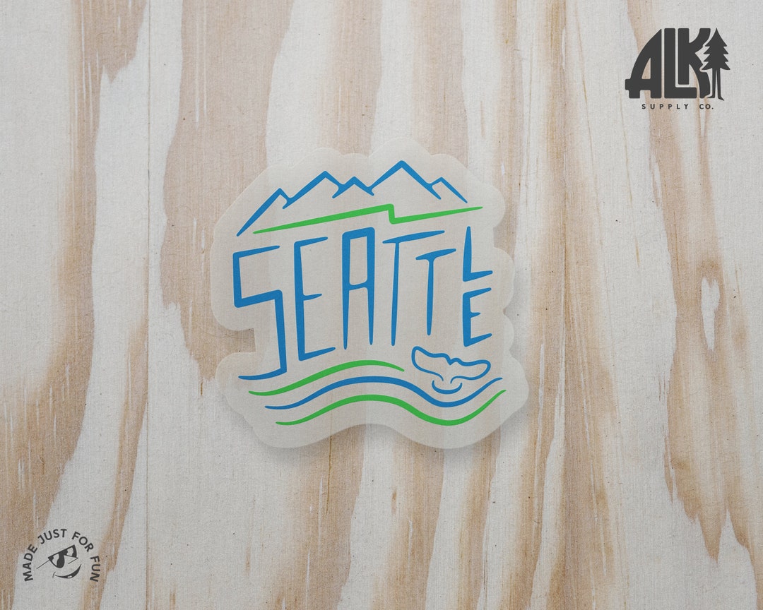 Seattle Sticker - Seattle Decal - Etsy
