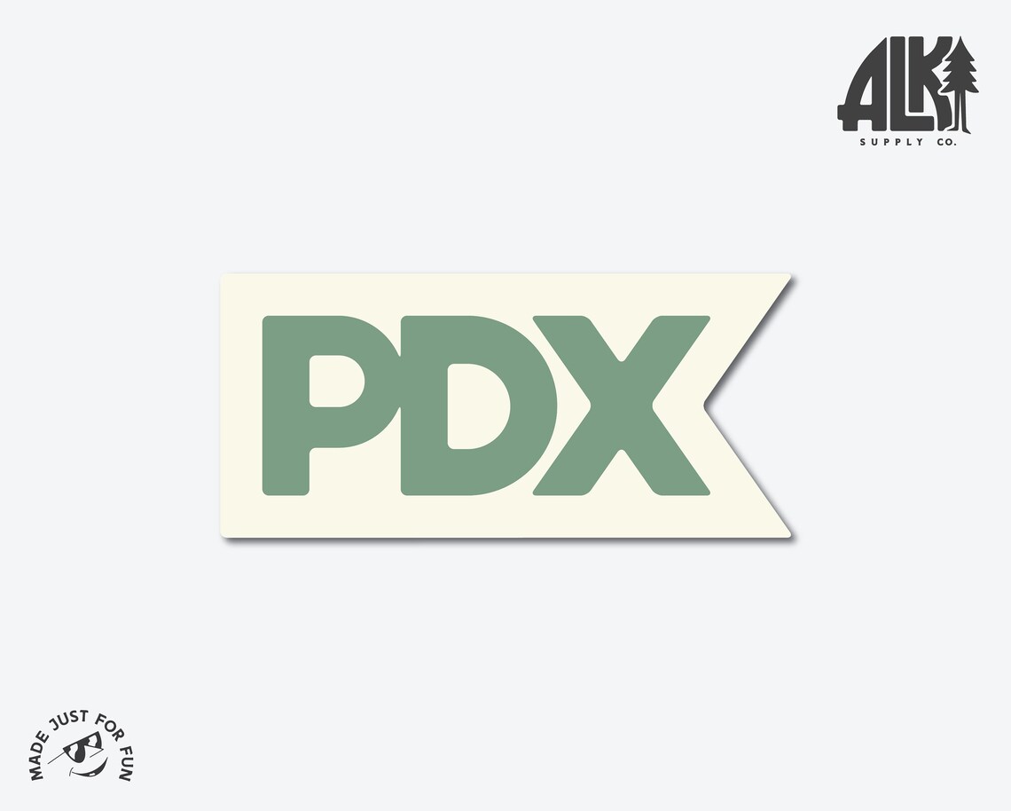 Portland Sticker Oregon Sticker - Etsy Norway