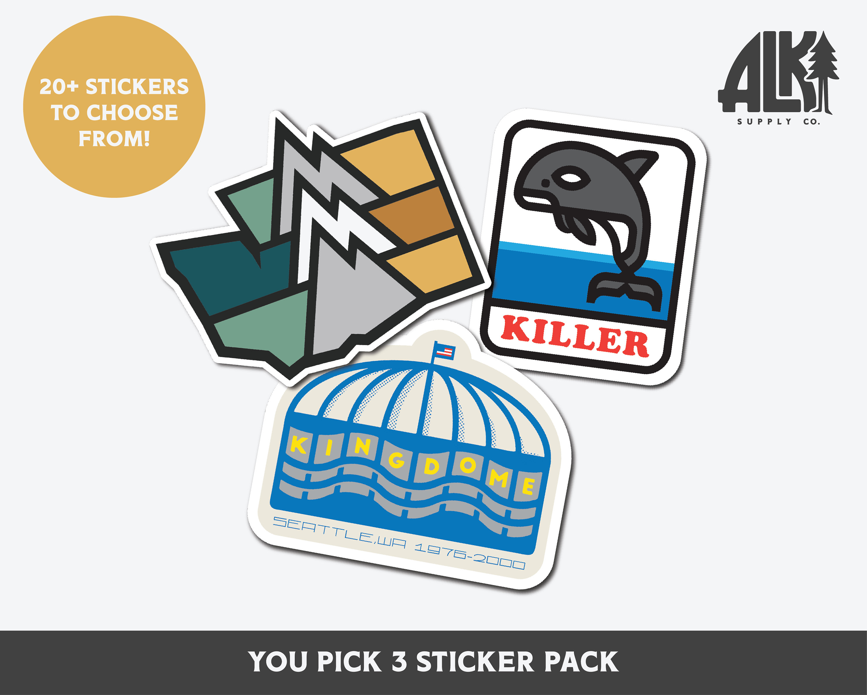 PNW Sticker Pack - Etsy