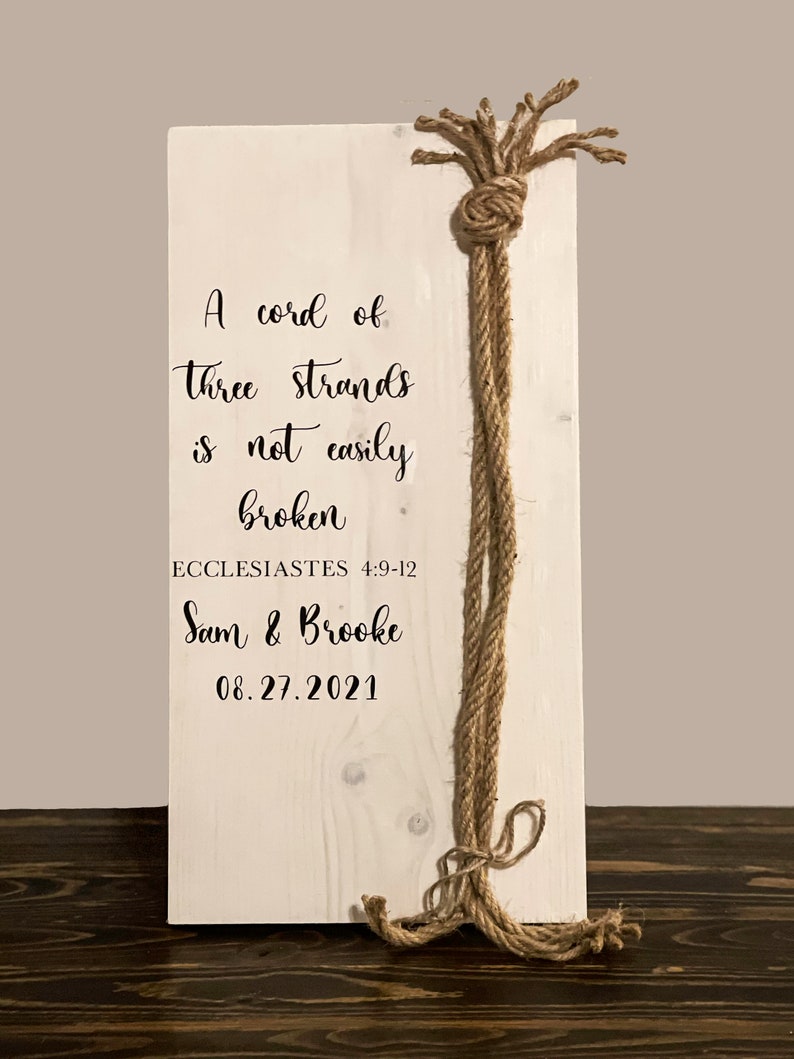 Tie the Knot Wedding Ceremony Unity - Etsy