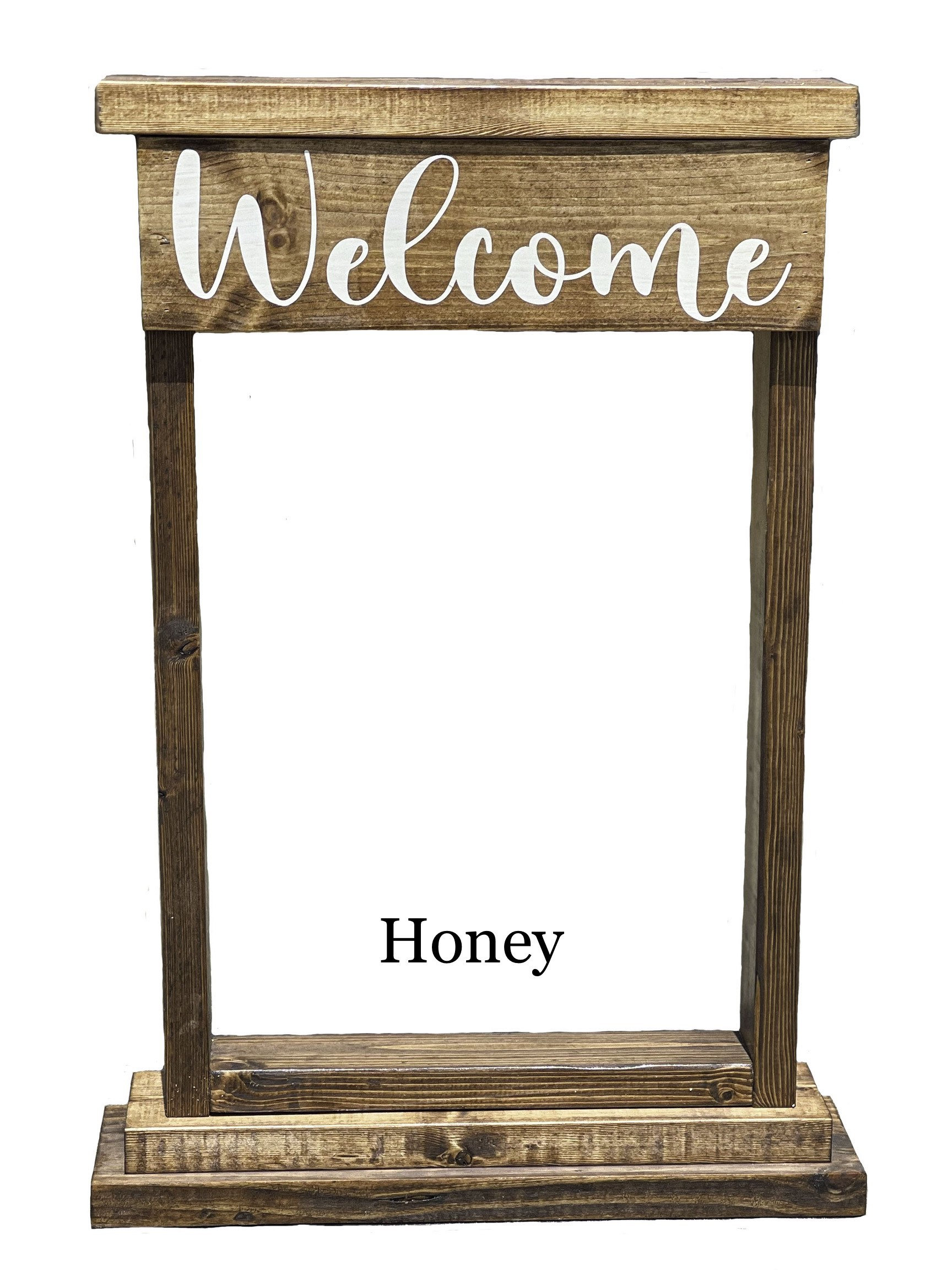 Welcome Planter Welcome Sign Hanging Basket Planter - Etsy UK