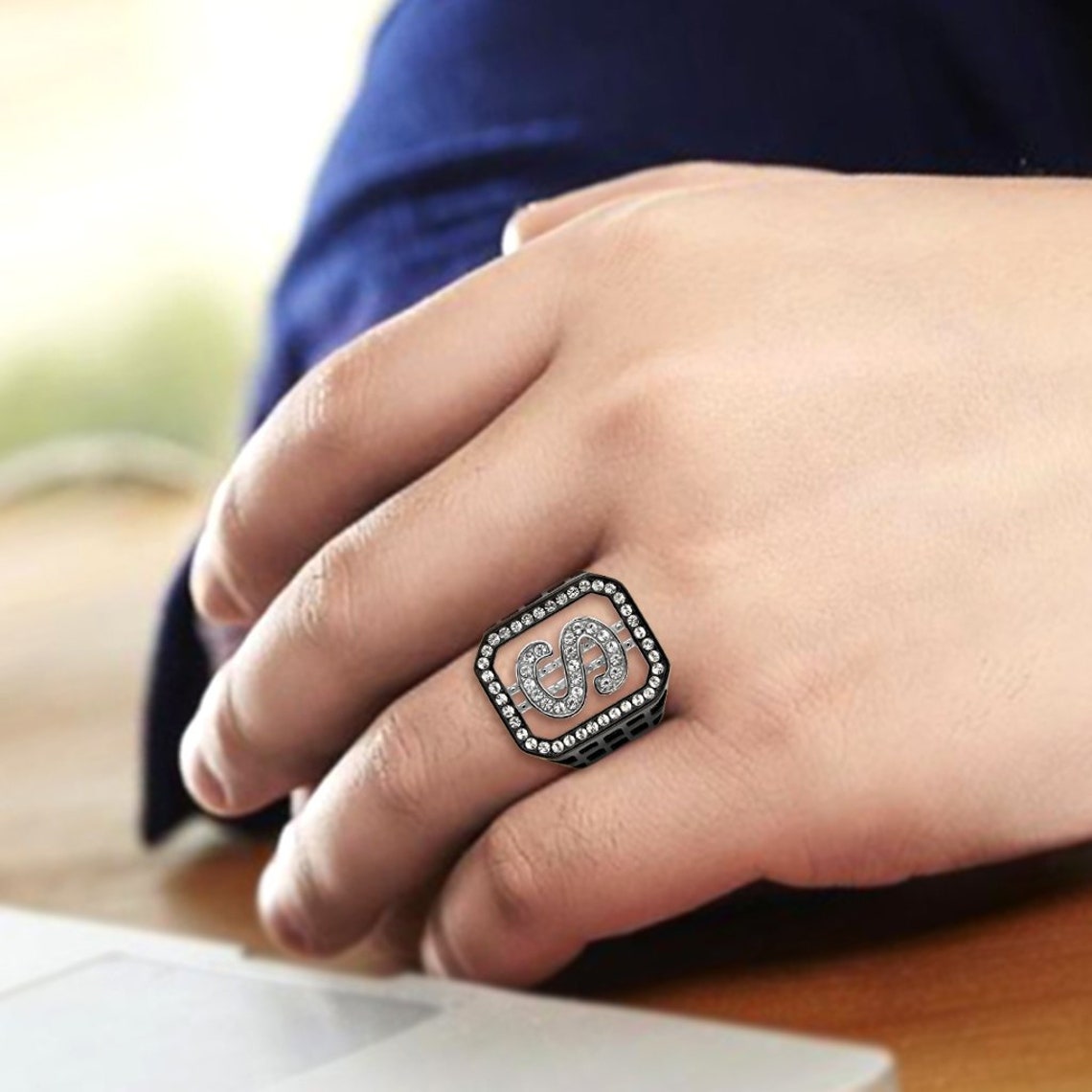 Show Me the Money Ring Free Engraving - Etsy