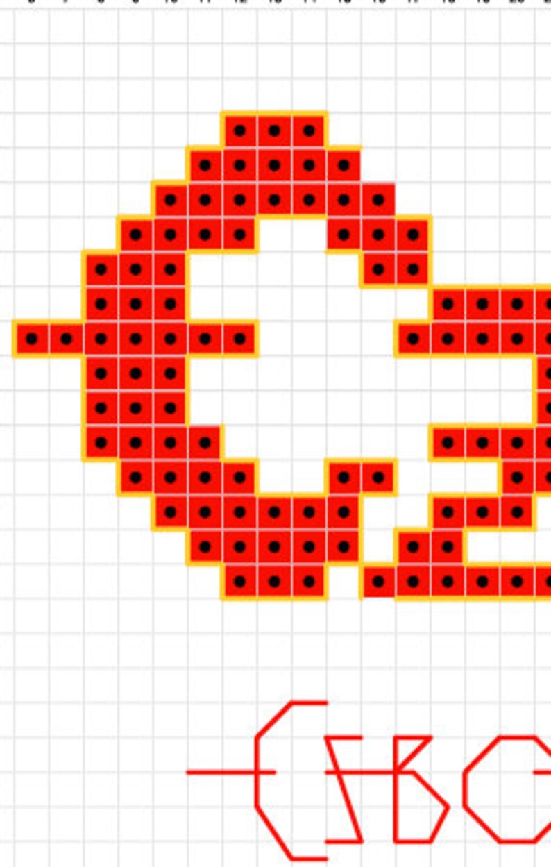 Ozzy Osbourne Logo Cross Stitch Pattern Embroidery Pdf - Etsy