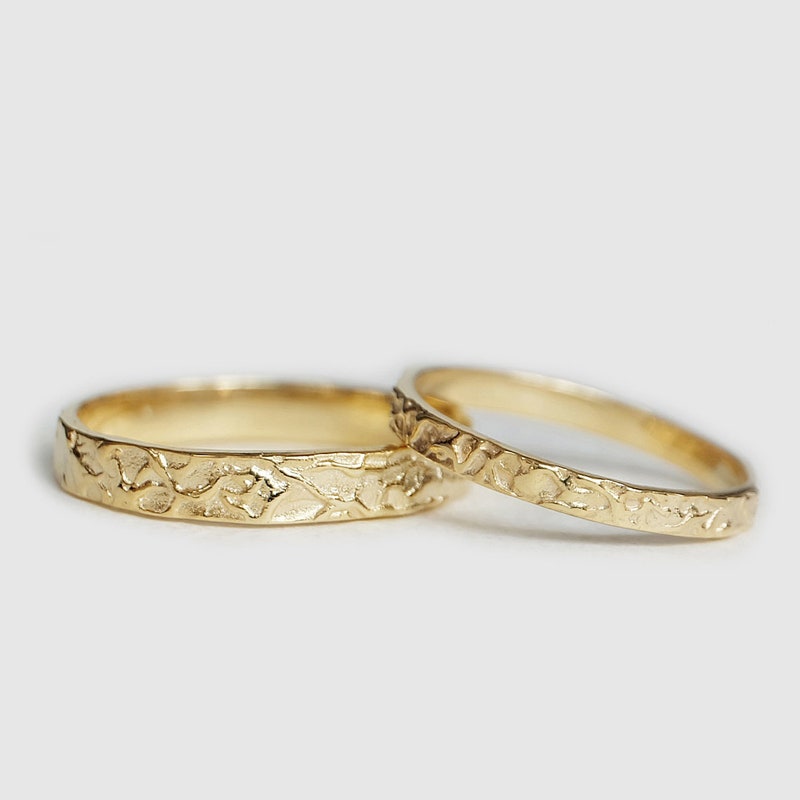 Unique Couples Wedding Ring - Etsy