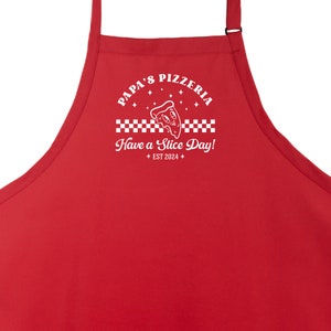 Personalized Retro Pizza Apron for Men Women Kids, Custom Pizza Chef ...