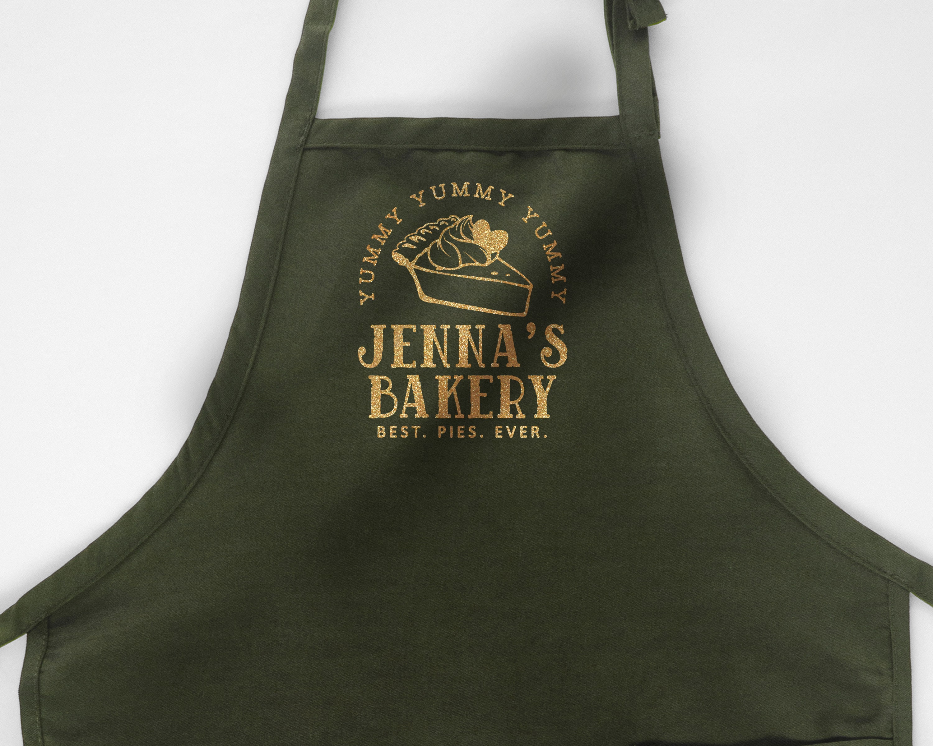 Personalized Pumpkin Pie Baking Apron: Thanksgiving Pastry Chef Gift ...