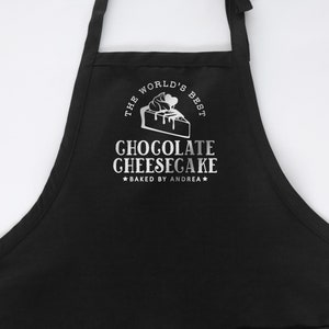 Personalized Cheesecake Baker Apron With Pockets Women Men - Etsy