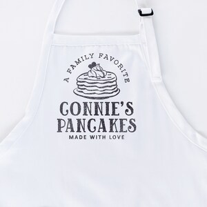 Personalized Pancake Apron for Men Women Child, Breakfast Chef Matching ...