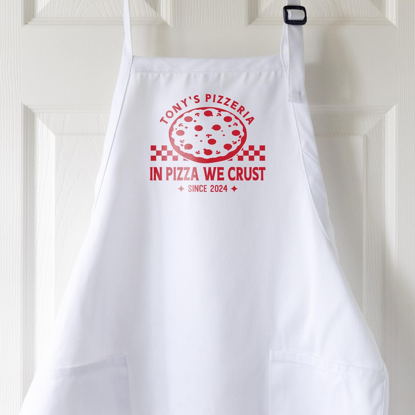 Personalized Pizza Maker Apron: Custom Pizzeria Chef Gift ...