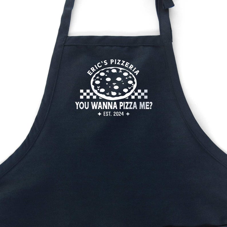 Personalized Pizza Maker Apron: Custom Pizzeria Chef Gift ...