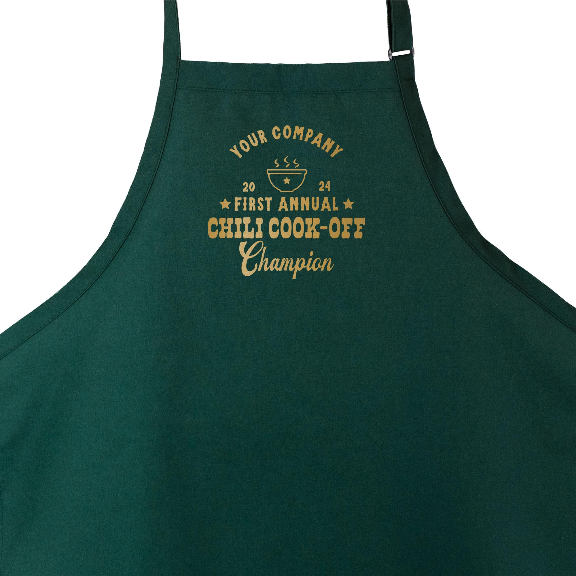Personalized Western Chili Cook off Champion Apron: High Quality, Stain ...