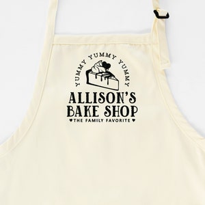 Personalized Cheesecake Baker Apron With Pockets Women Men - Etsy