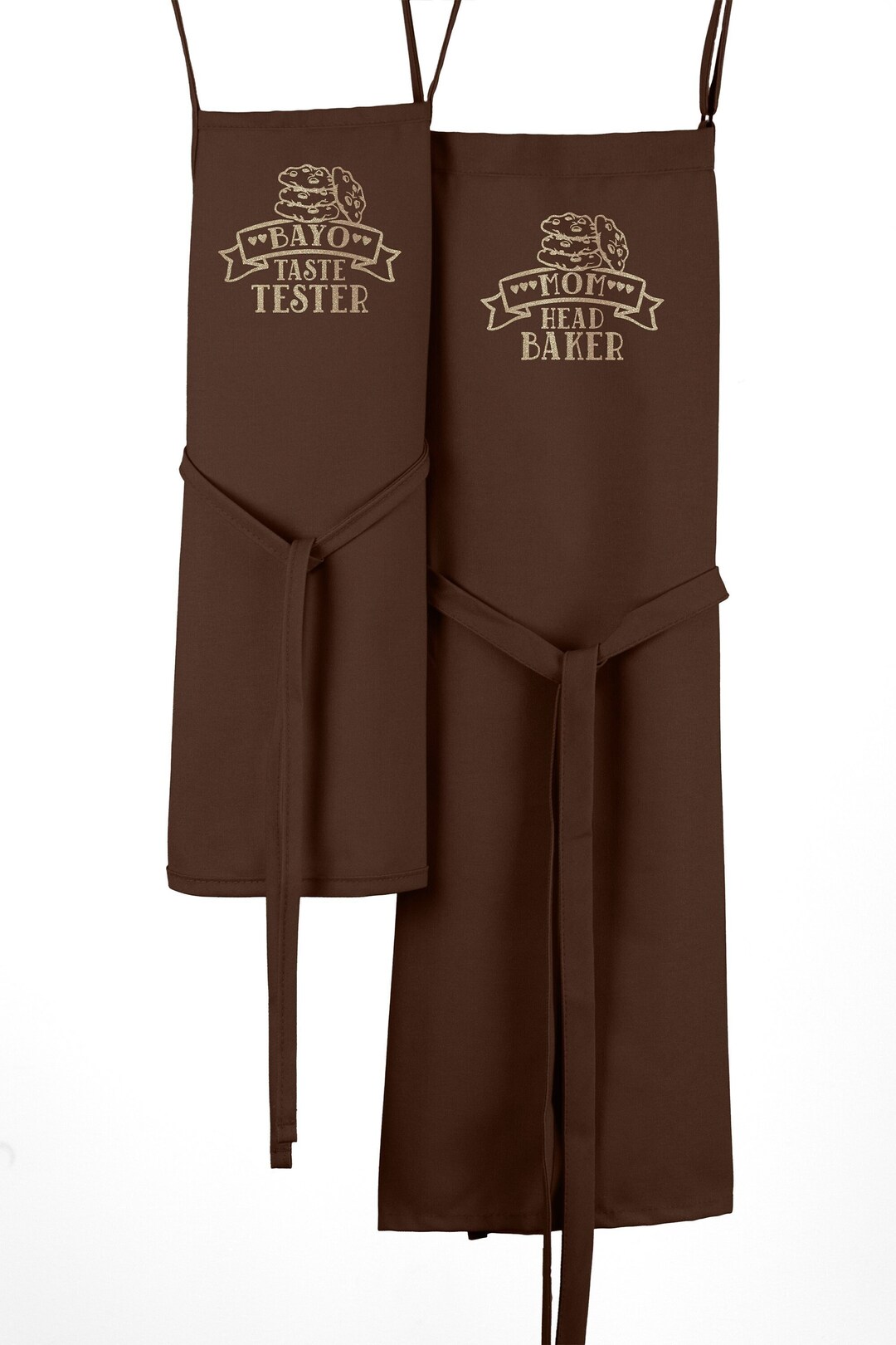 Build A Set Matching Aprons Cookie Taste Tester for Mother Daughter Son ...