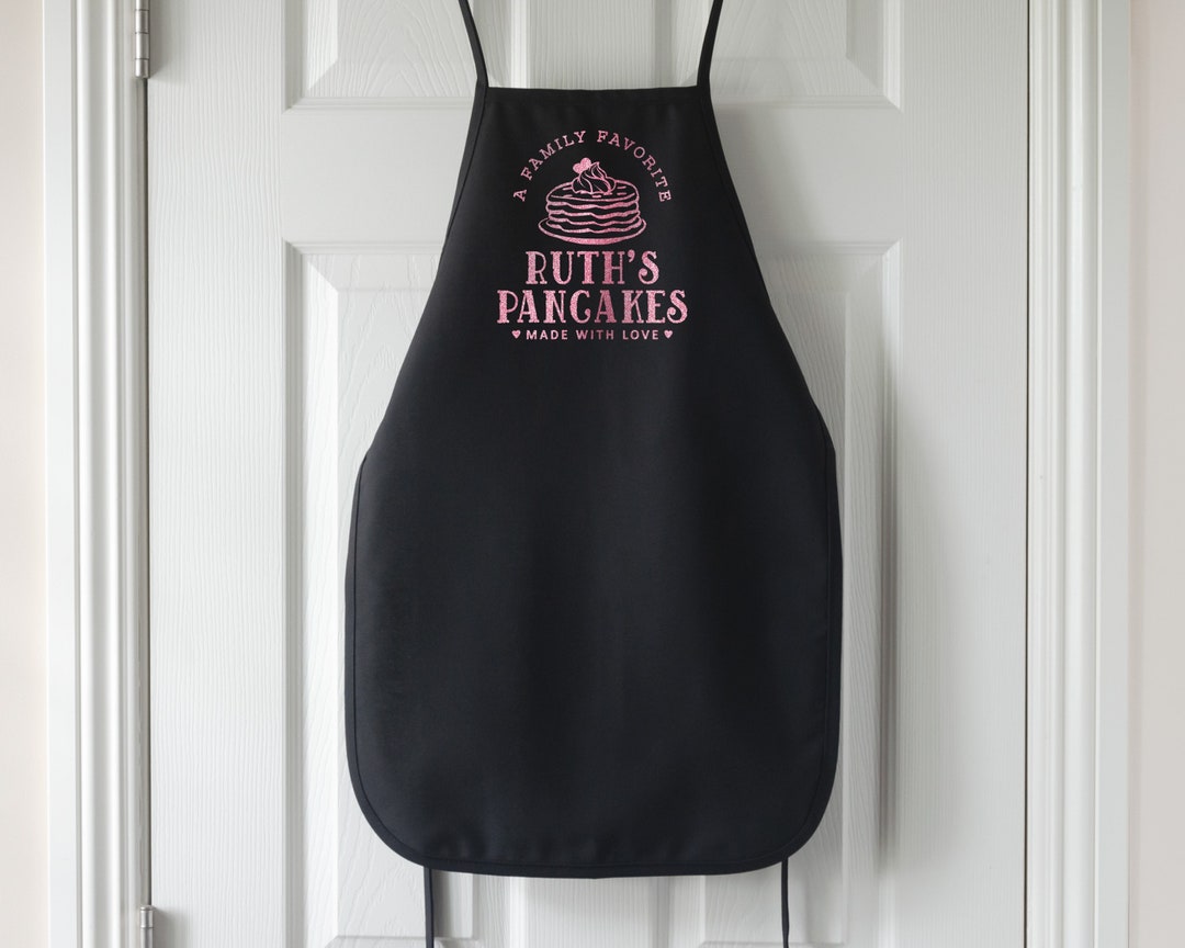 Personalized Kids Pancake Aprons for Ages 2-10, Cute Gifts for Girls ...