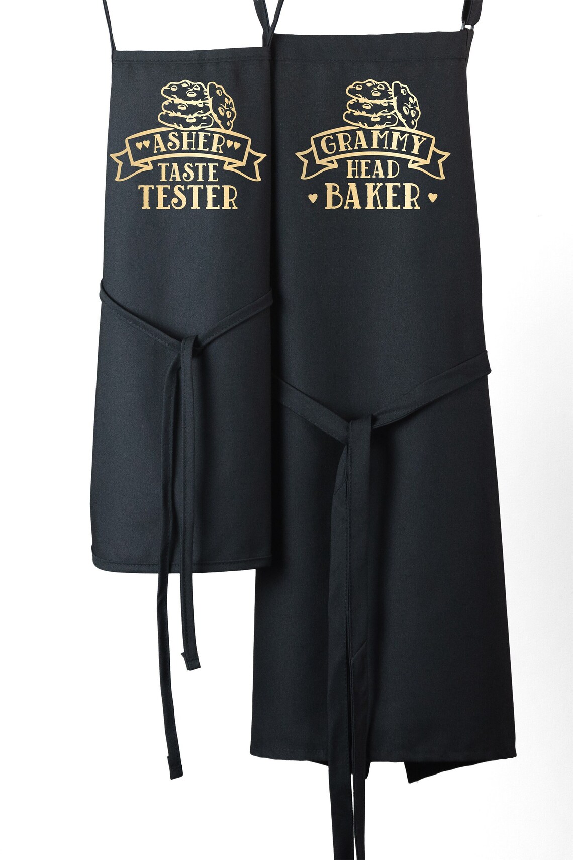 Build A Set Matching Aprons Cookie Taste Tester for Mother - Etsy