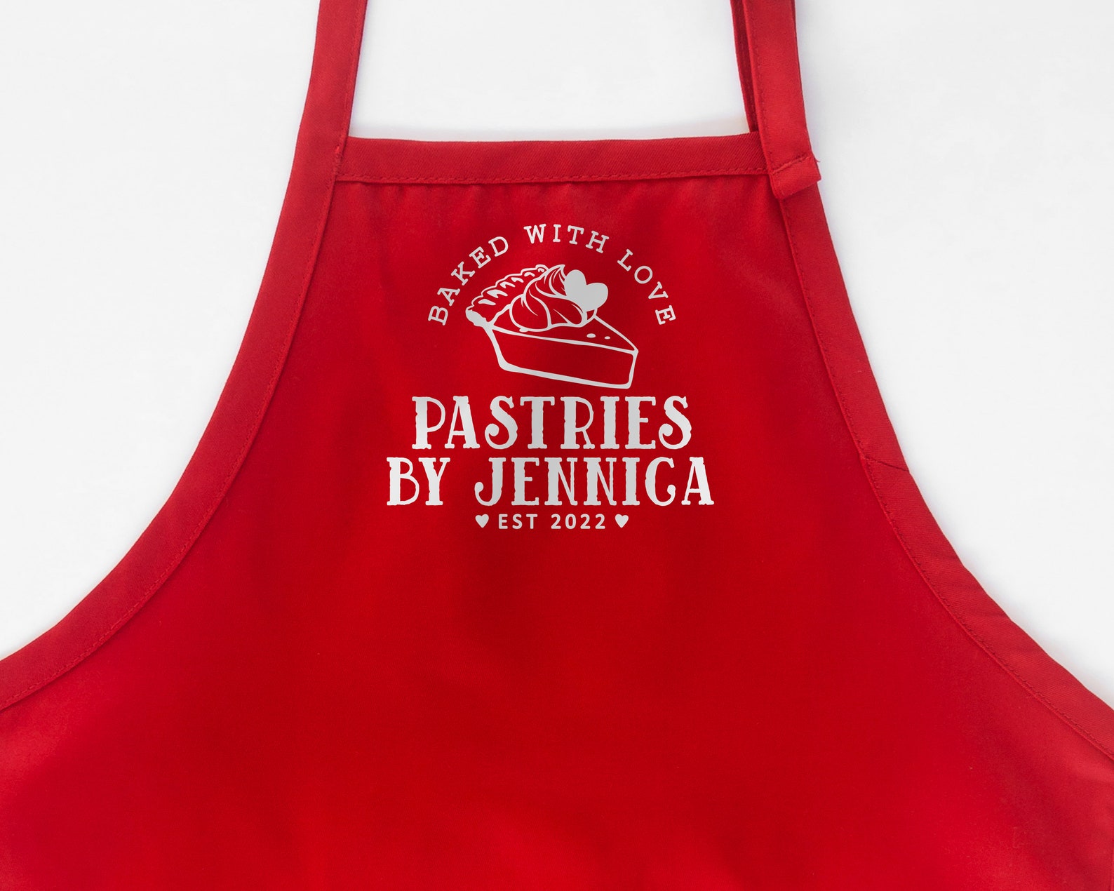 Personalized Pumpkin Pie Baking Apron: Thanksgiving Pastry Chef Gift ...