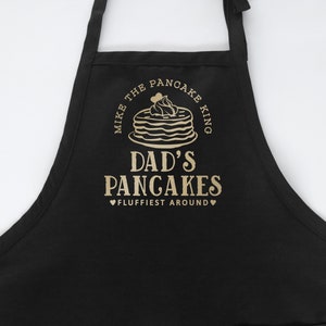 Personalized Pancake Apron for Men Women Child, Breakfast Chef Matching ...