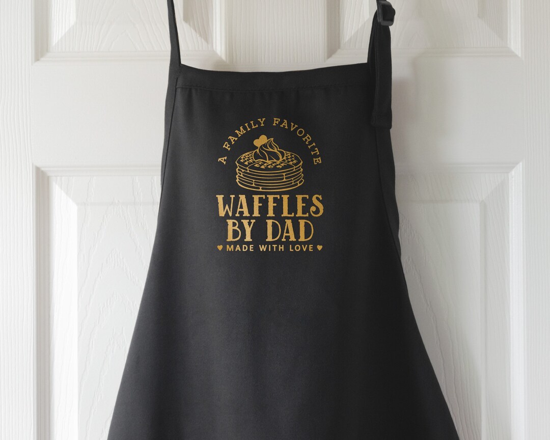Personalized Waffle Apron for Men Women Child, Custom Waffle Apron Gift ...