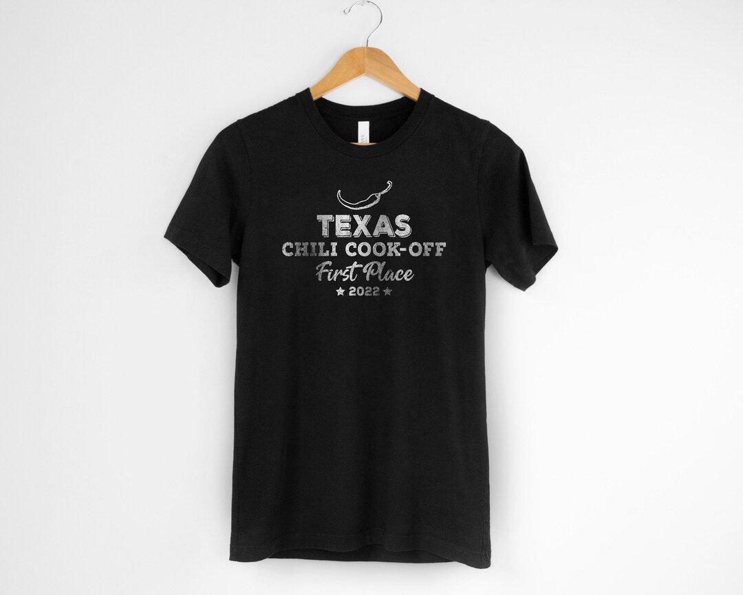 Personalized Chili Cook off Winner T-shirt, Custom Cookoff Award: Soft ...