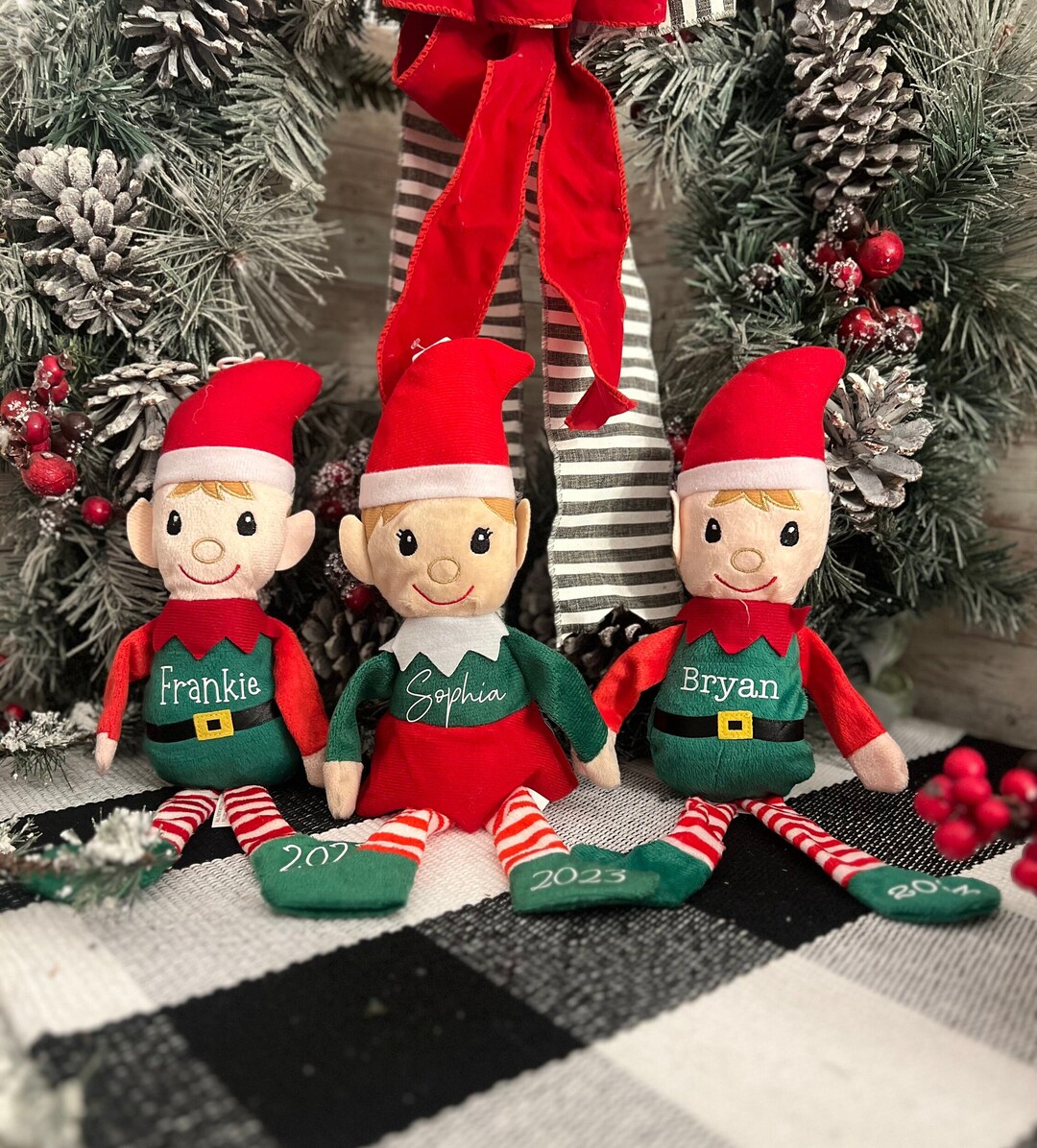 Personalized Elf, Christmas Elf, Custom Elf, Stocking Stuffer, Girl Elf ...