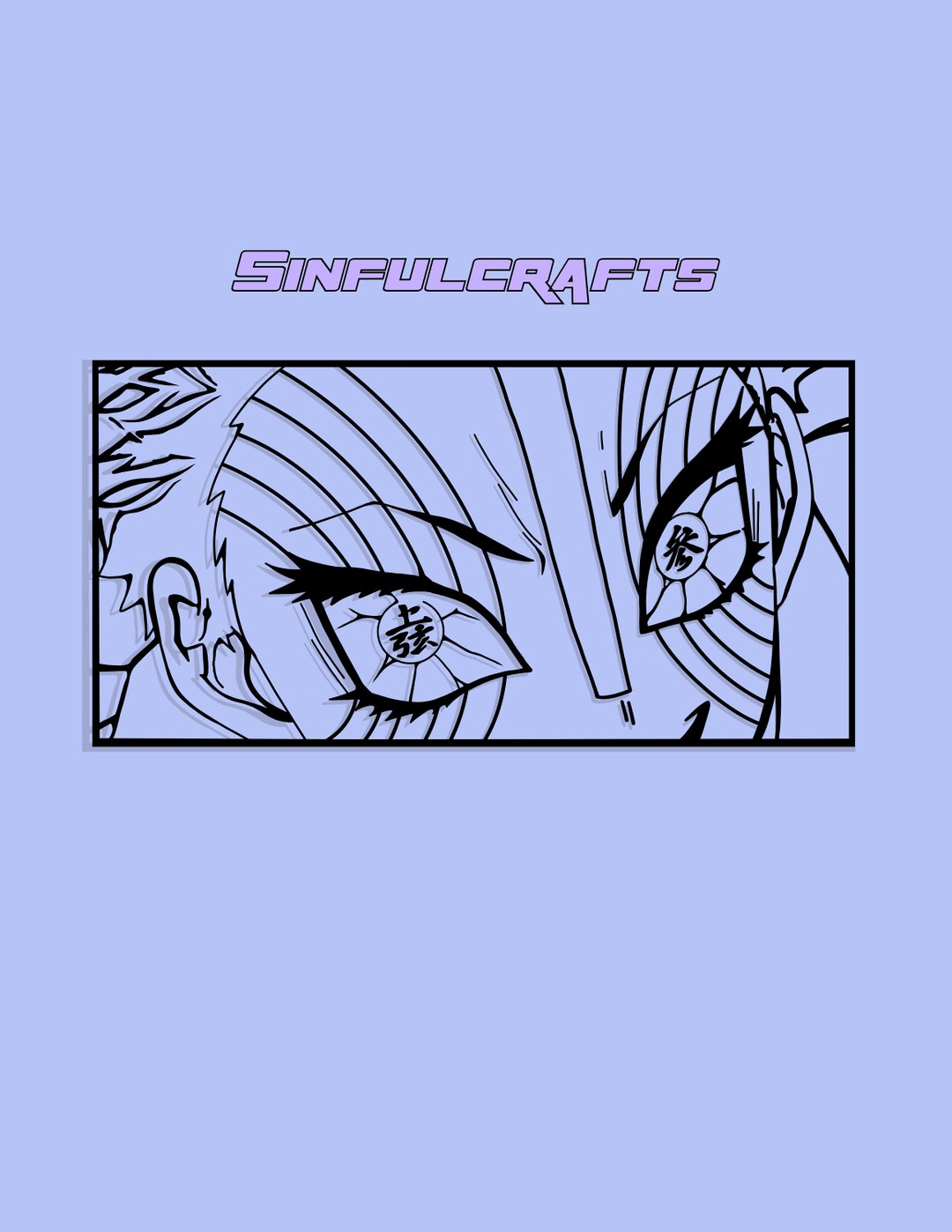 Anime Demon Upper Rank Three Anime-inspired Anime Vinyl - Etsy