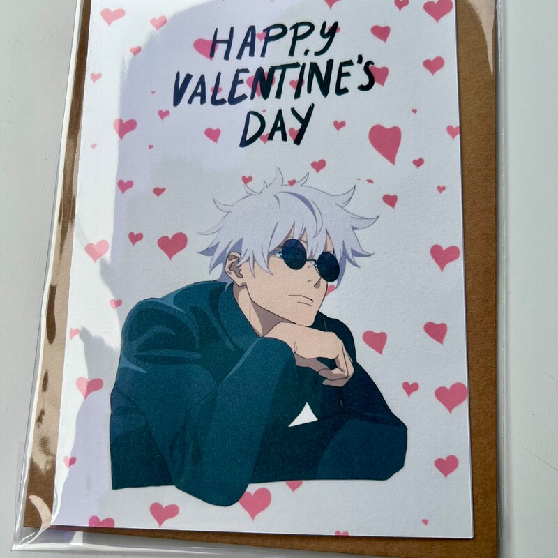 Jujutsu Kaisen Valentines Card - Etsy