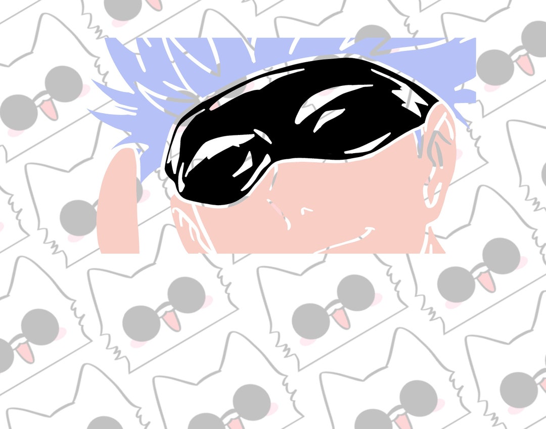 White Hair Character, Void, Masked Guy, Goj, Anime Car Decal, J,J,K ...