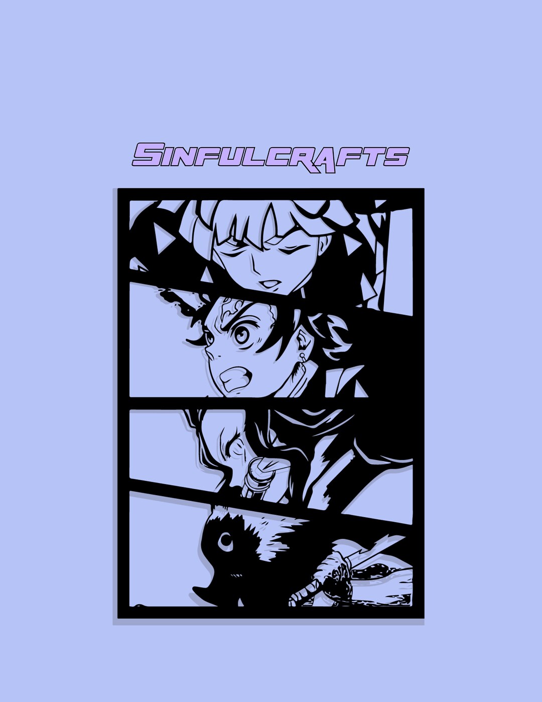 Fire Breathing Beast Breathing Boy Anime Vinyl Decal - Etsy