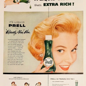Vintage 1940s 50s 60s Magazine Advertisements, Retro Ads, Feminine ...
